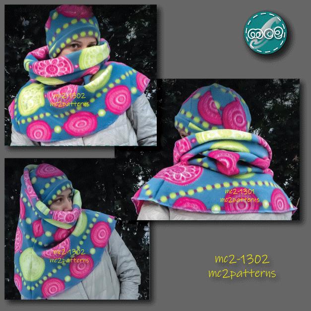 Snood Neck-warmer Sewing Pattern: Easy-to-make (digital PDF Download ...