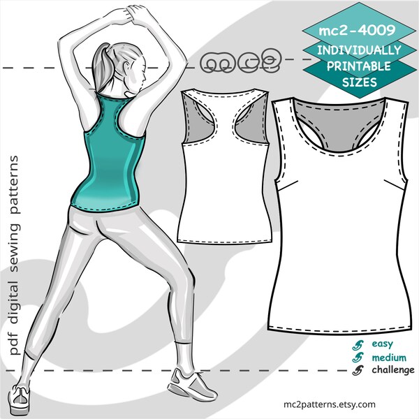 Racer Back Tank - Etsy