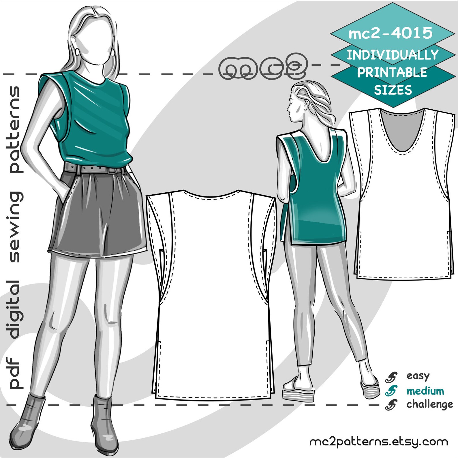 UK 6-26/ US 2-22/ Top With Wings/ Digital PDF Sewing Pattern - Etsy UK