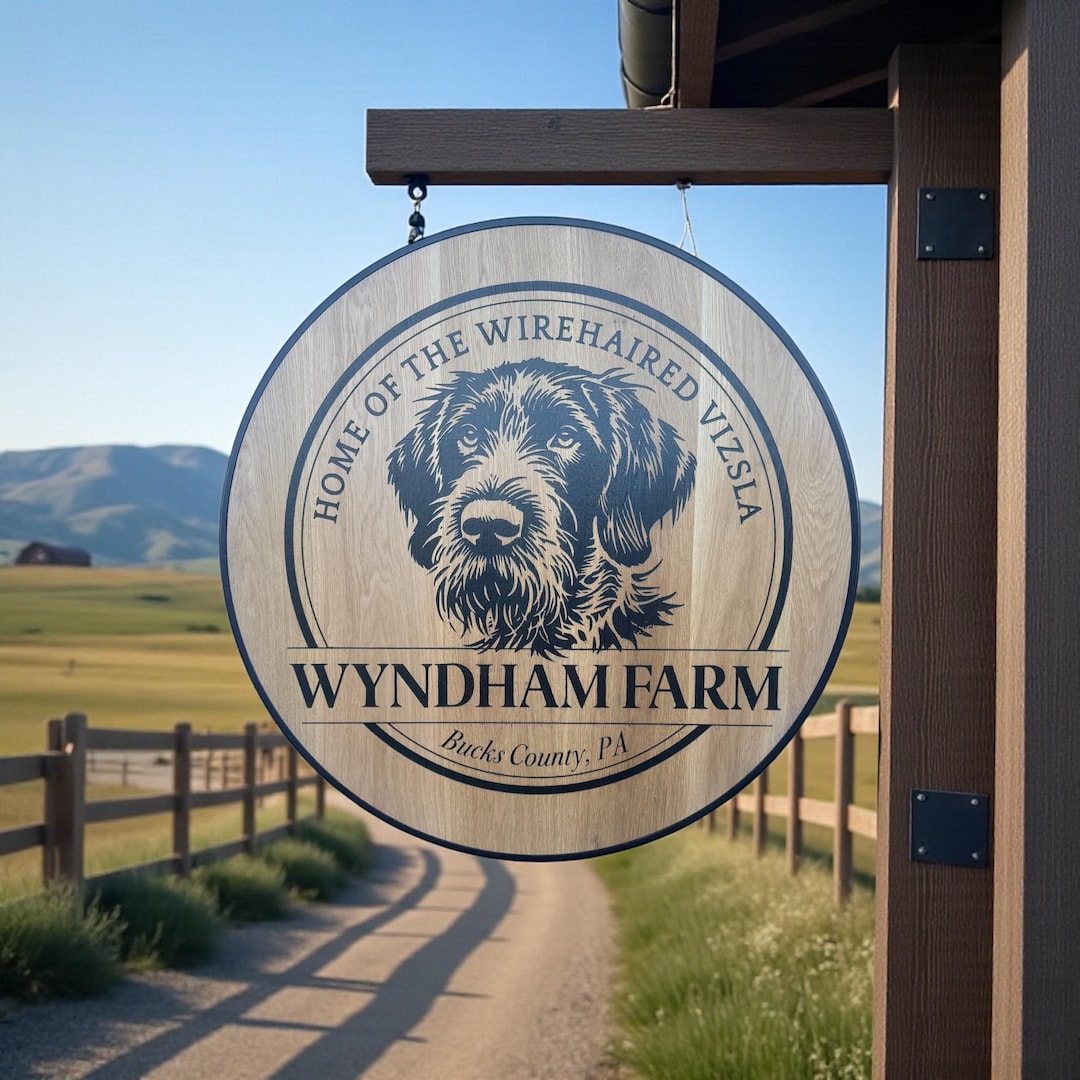 Personalized Outdoor Signs | Any Logo or Design | Custom Burned Wood ...