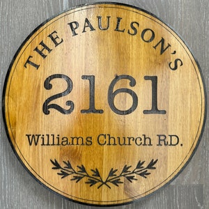 Personalized Address Signs Custom Address Sign Any Logo or Design ...