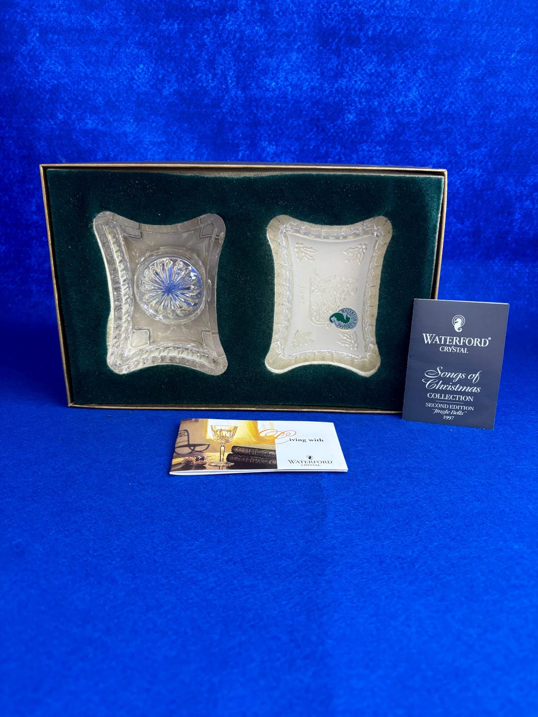 Waterford Crystal Music Box Songs of Christmas Jingle Bells in Box - Etsy