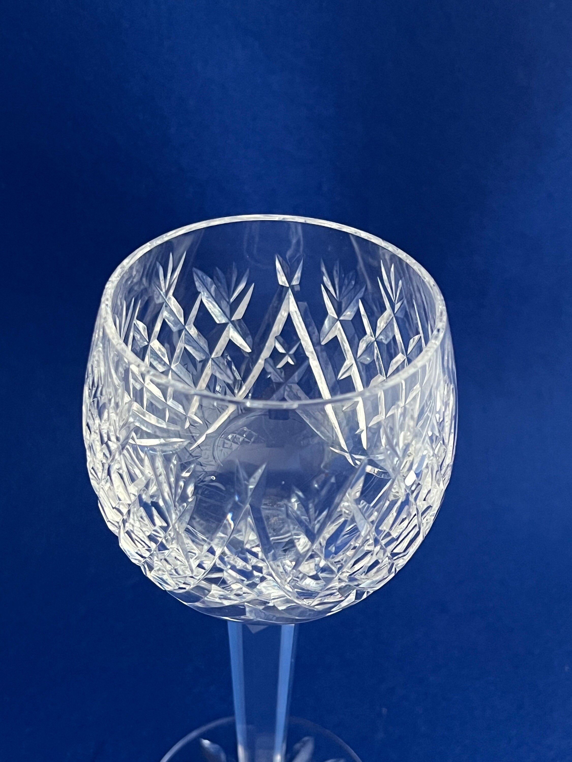 Pair of Waterford Crystal Donegal Hock Wine Glasses - Etsy