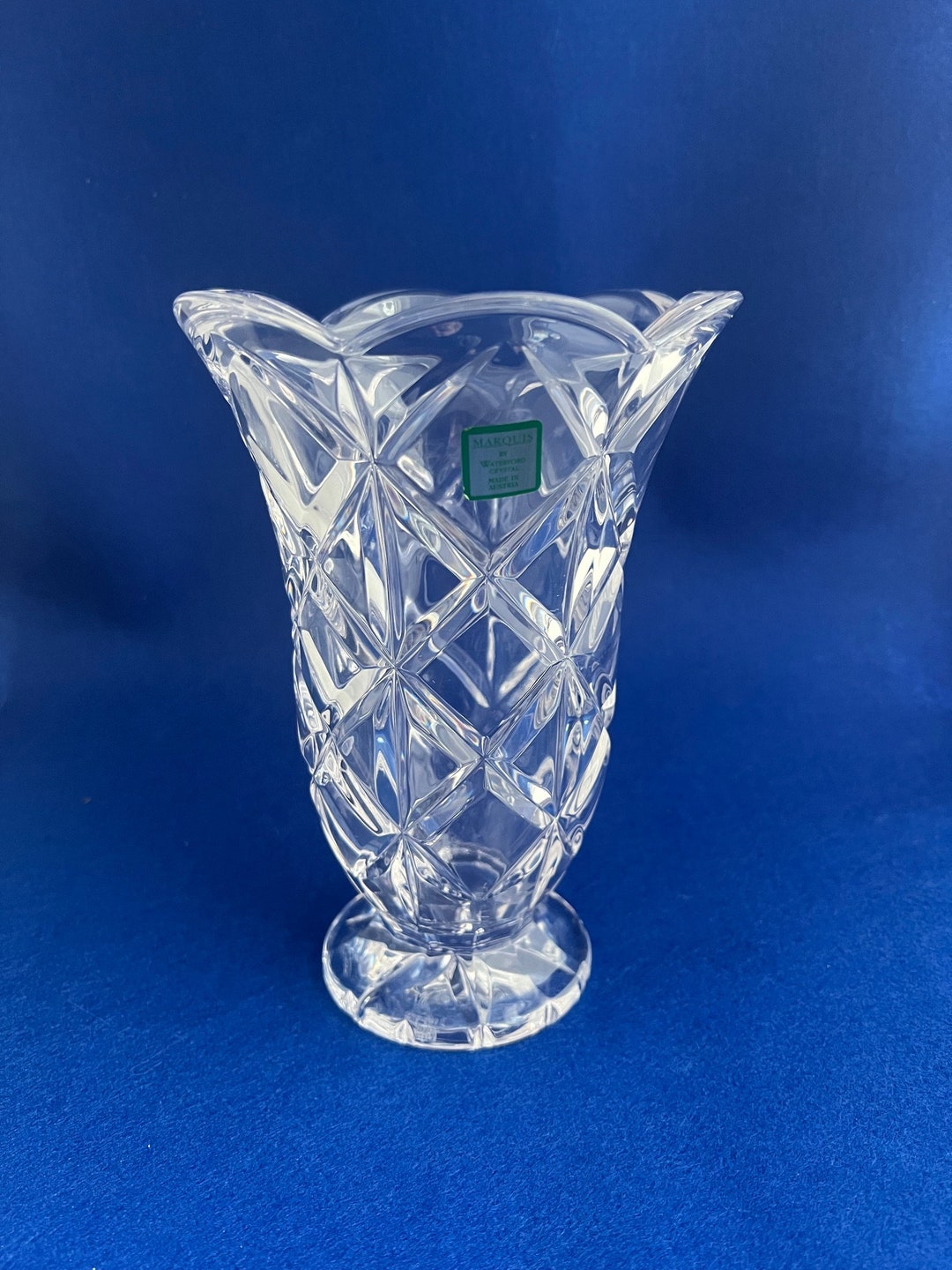 Waterford Crystal Vase Marquis Amway - Etsy