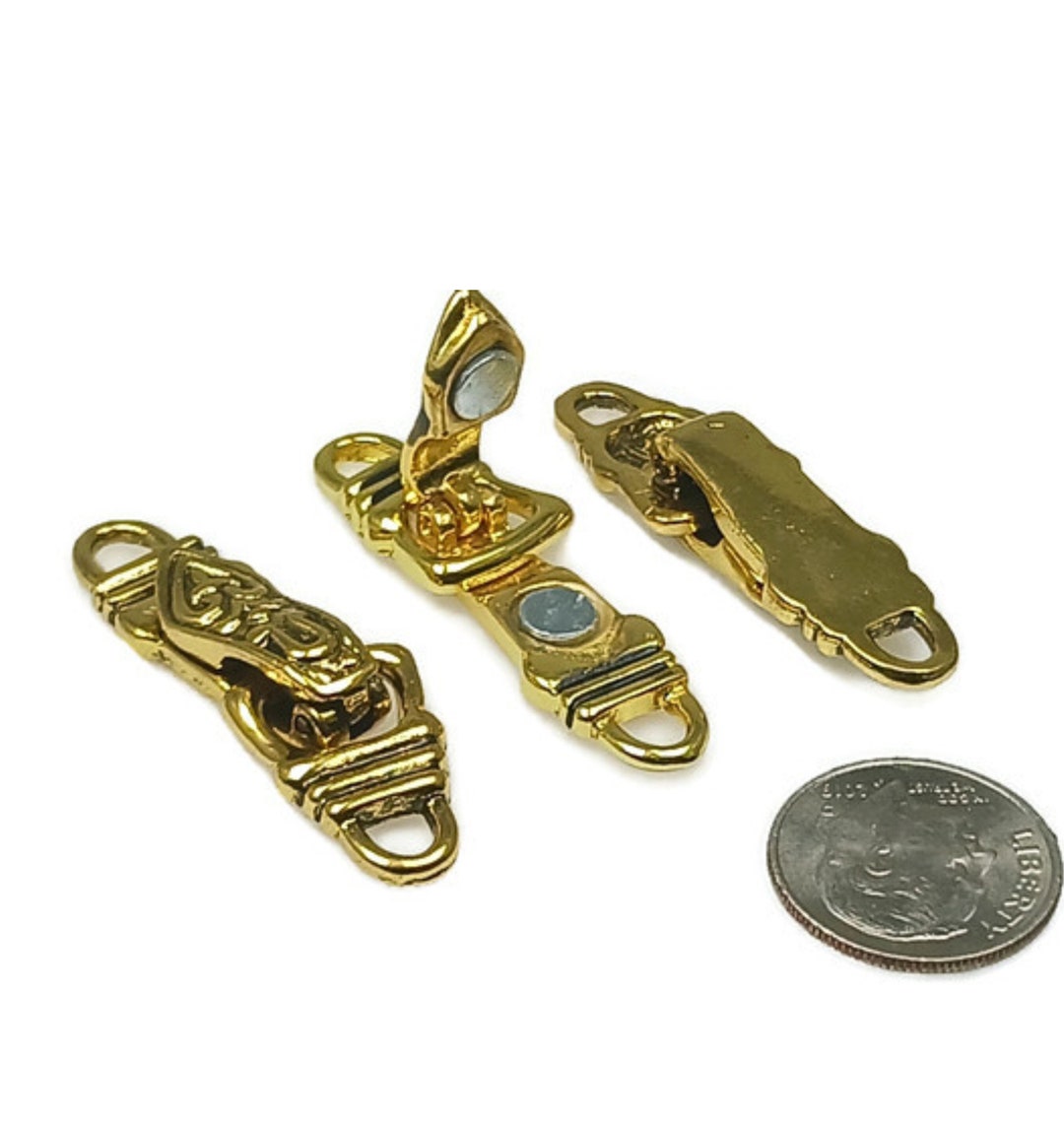 Fold Over Magnetic Clasp Magnetic Clasps Single Strand Clasps - Etsy