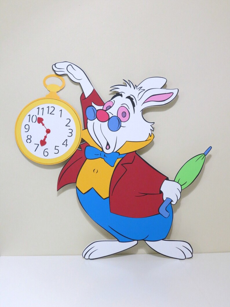 Alice in Wonderland White Rabbit with Watch Foam Core | Etsy