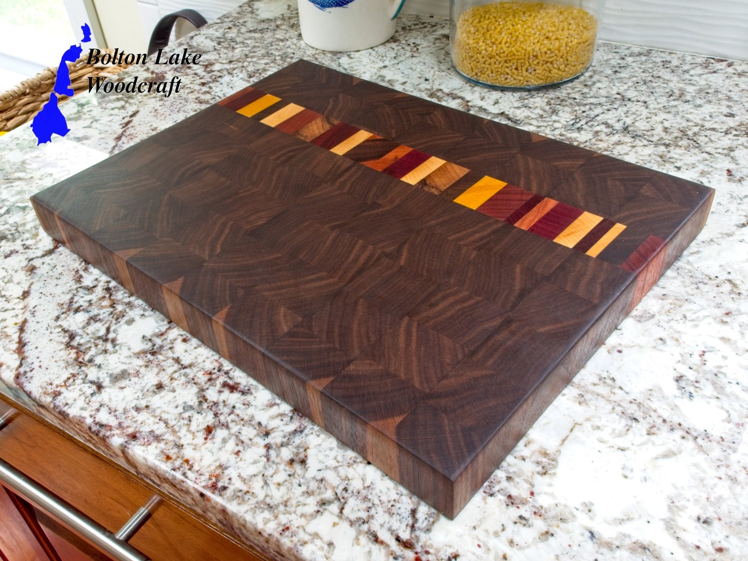 Kitchen & Dining Cutting Boards End Grain Multi Wood Cutting Board etna ...