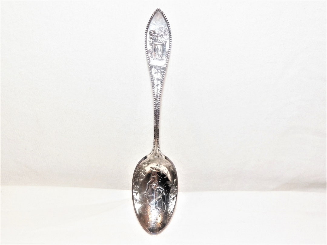 Sterling Silver Miners Spoon, Rare Collectable 925 Spoon - Etsy