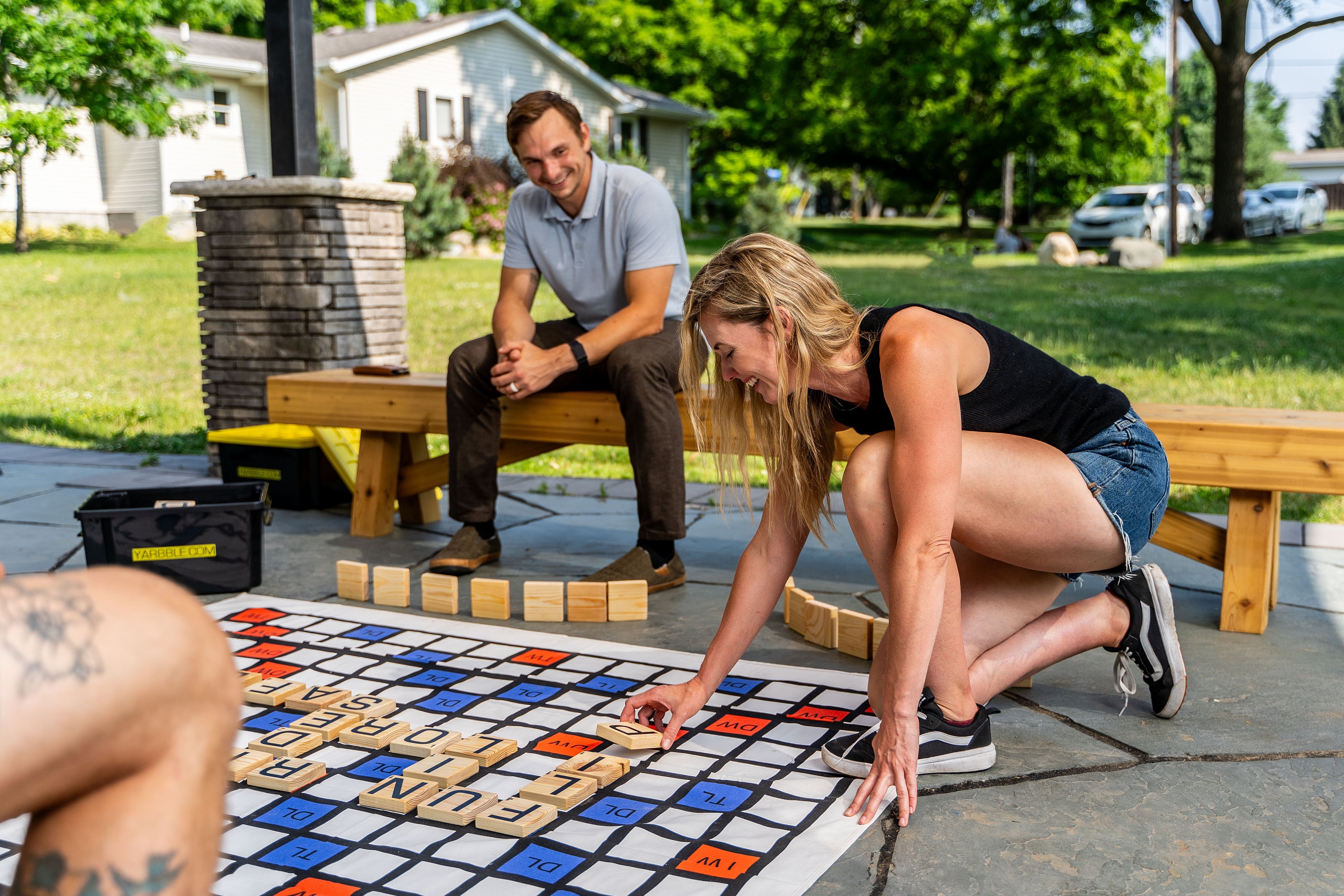 Giant Word Game Board - 6ft X 6ft Game Board With 3 Inch Tiles - Etsy