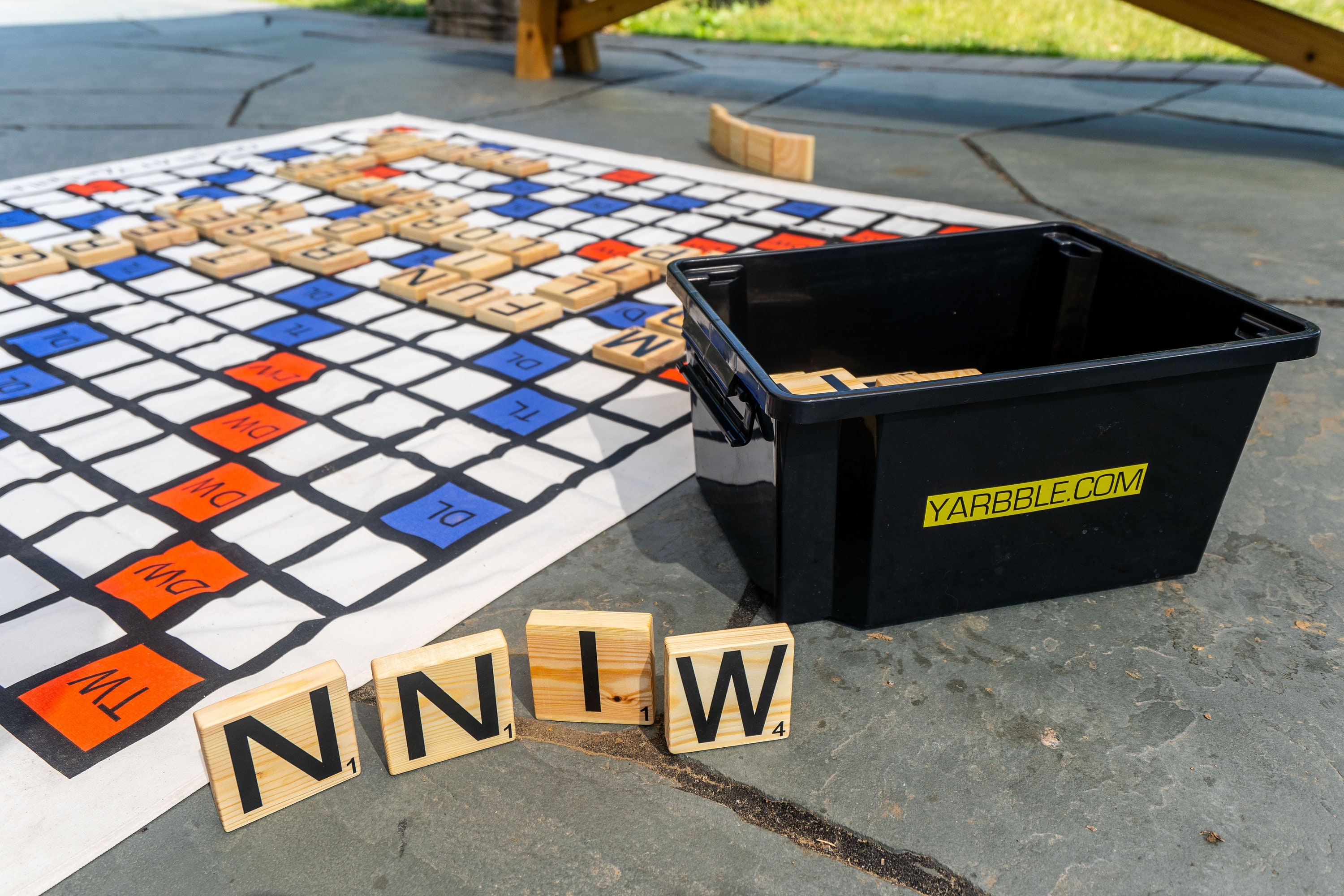 Giant Word Game Board - 6ft X 6ft Game Board With 3 Inch Tiles - Etsy