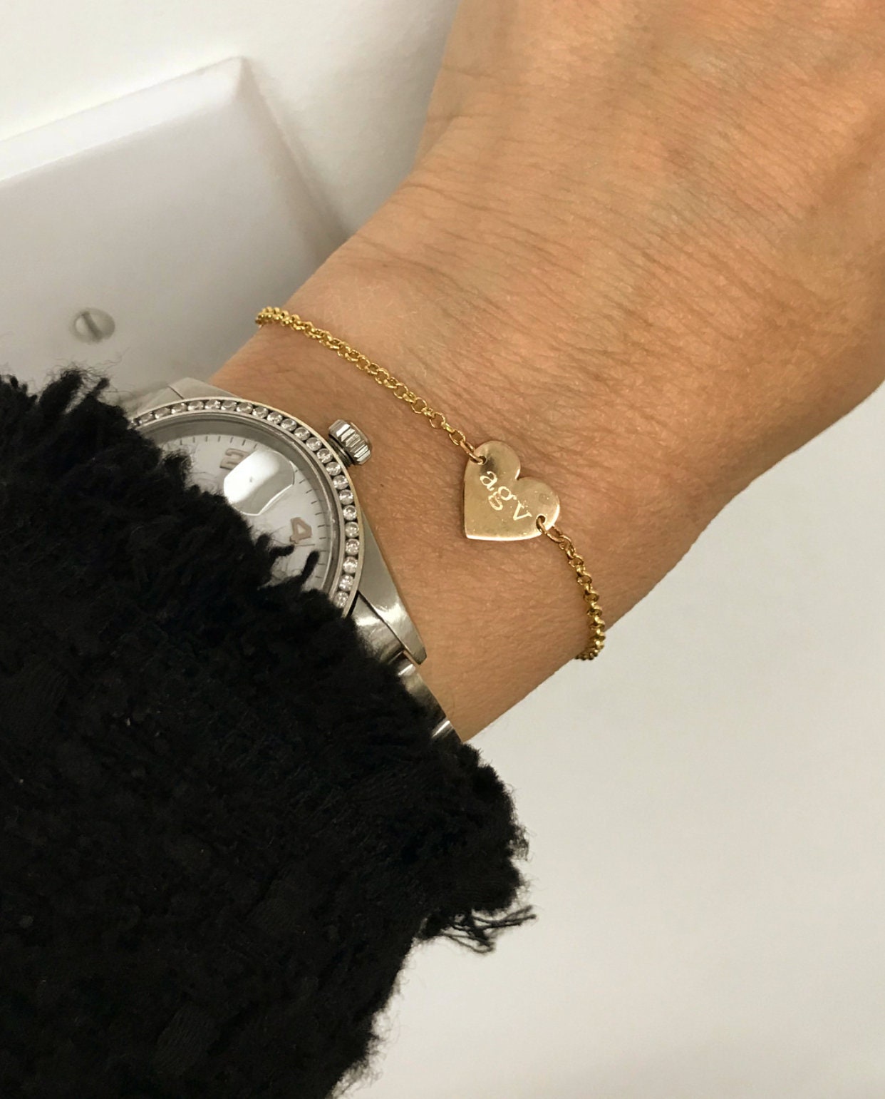 Heart Bracelet - Etsy