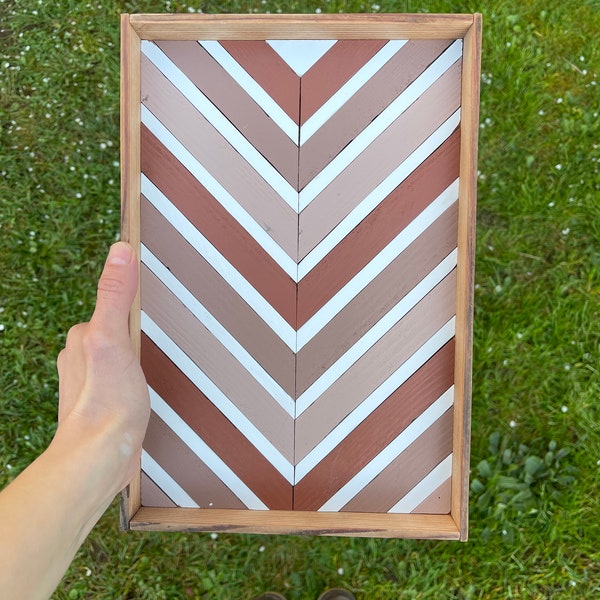 Chevron Art Print - Etsy