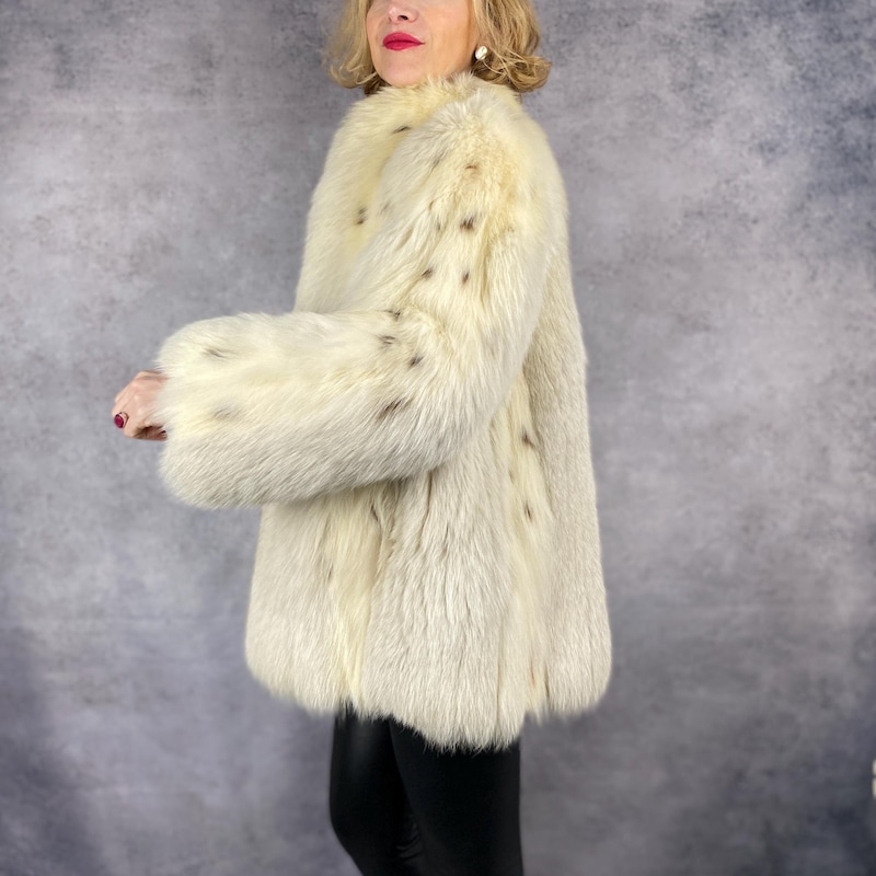 Fur Jacket Spotted - Etsy
