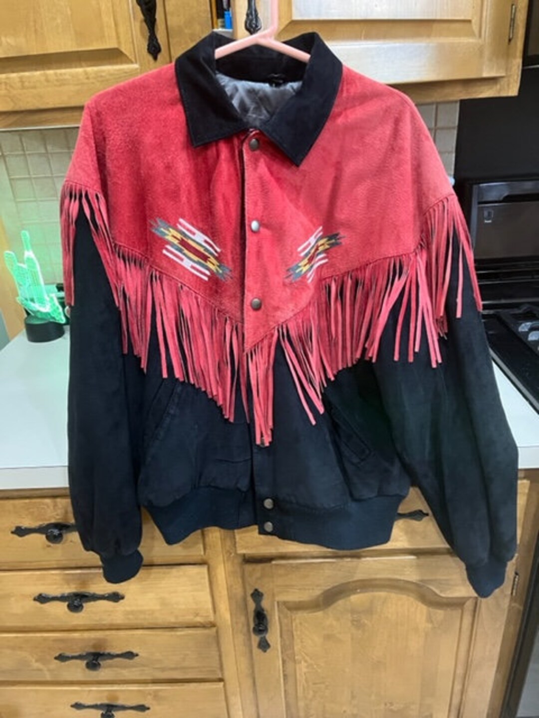 Hysteric-et-vous VINTAGE 80'S France Suede Leather Western Fringe ...