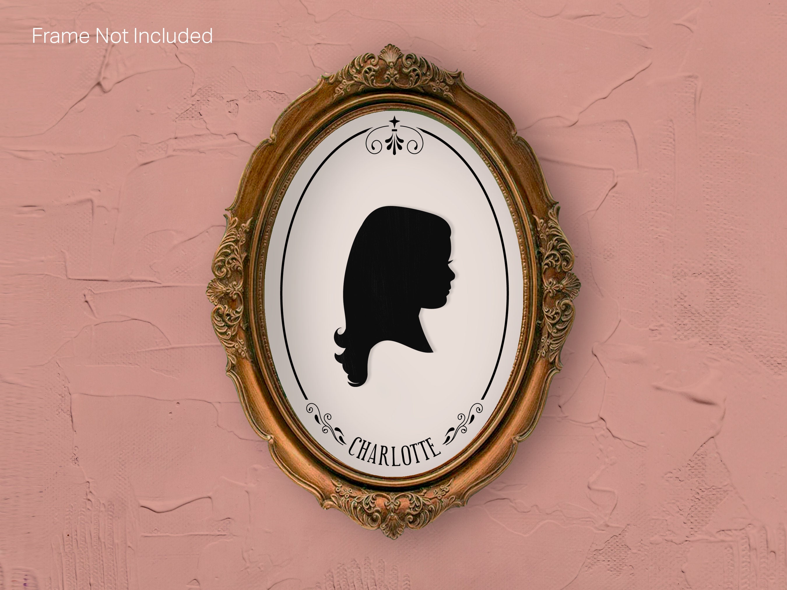 Disneyland Silhouette Frame