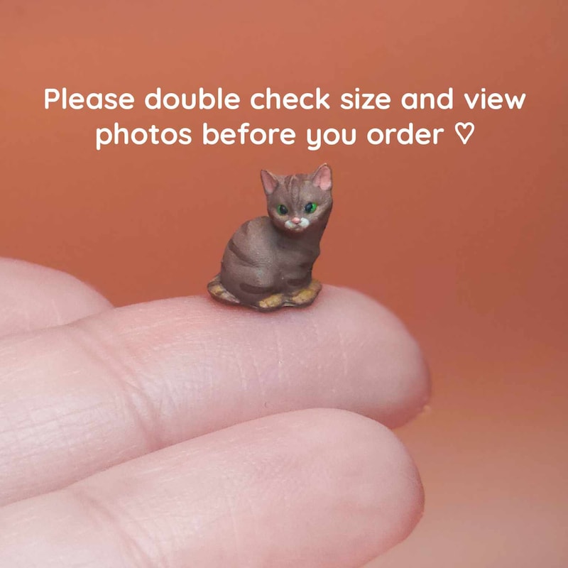 1: 24 Scale Cats - Etsy