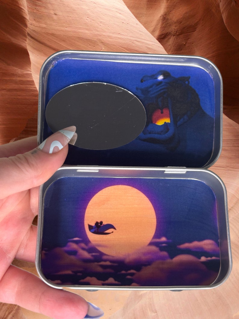 Aladdin Tin Wallet Purse Organizer Altoid Tin Handmade Cute Wallet ...