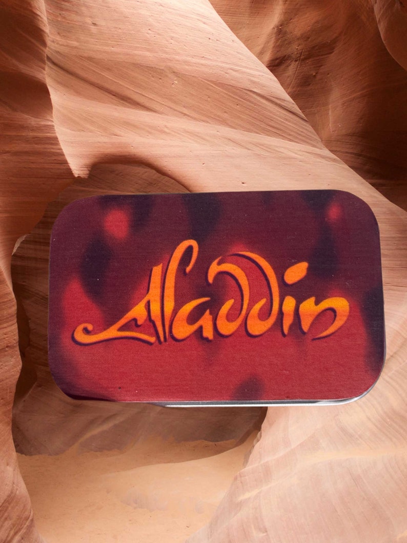 Aladdin Tin Wallet Purse Organizer Altoid Tin Handmade Cute Wallet ...