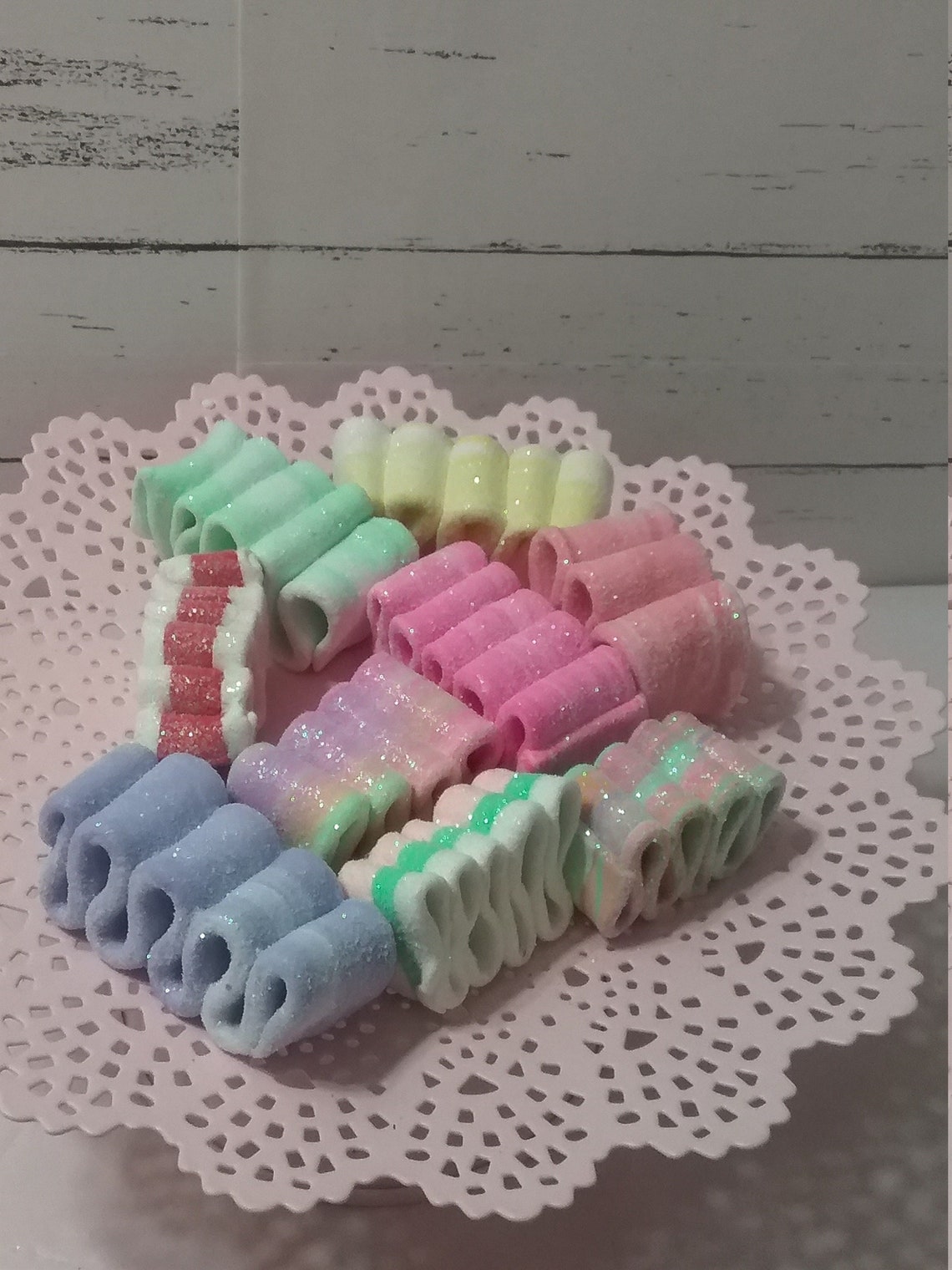 Fake Ribbon Candy Fake Candy Faux Ribbon Candy Candy Tiered - Etsy