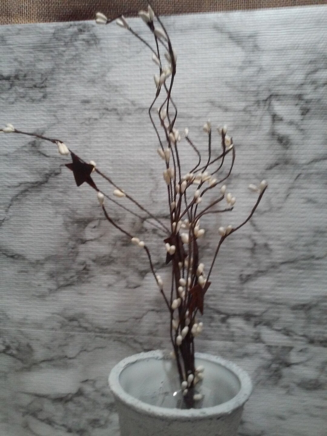 Ivory Pip Berry Stem Pip Berry Pic Pip Berry Wreath Attachment Wreath ...