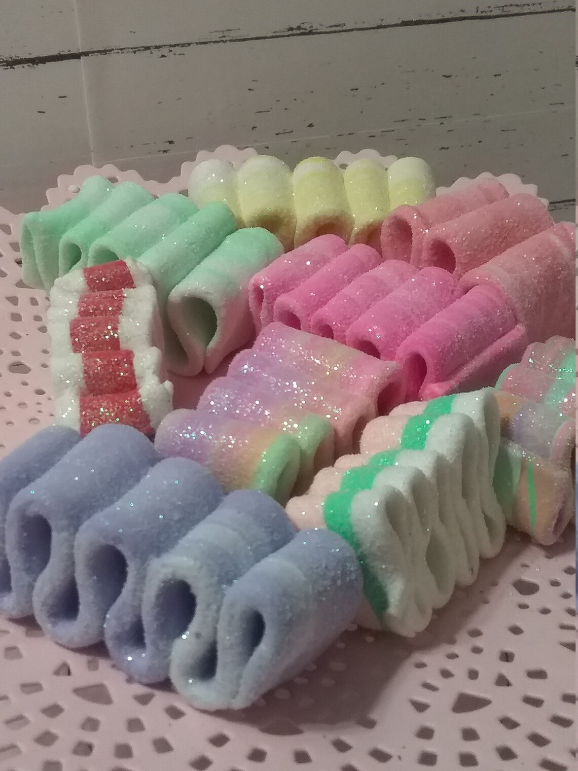 Fake Ribbon Candy Fake Candy Faux Ribbon Candy Candy Tiered - Etsy