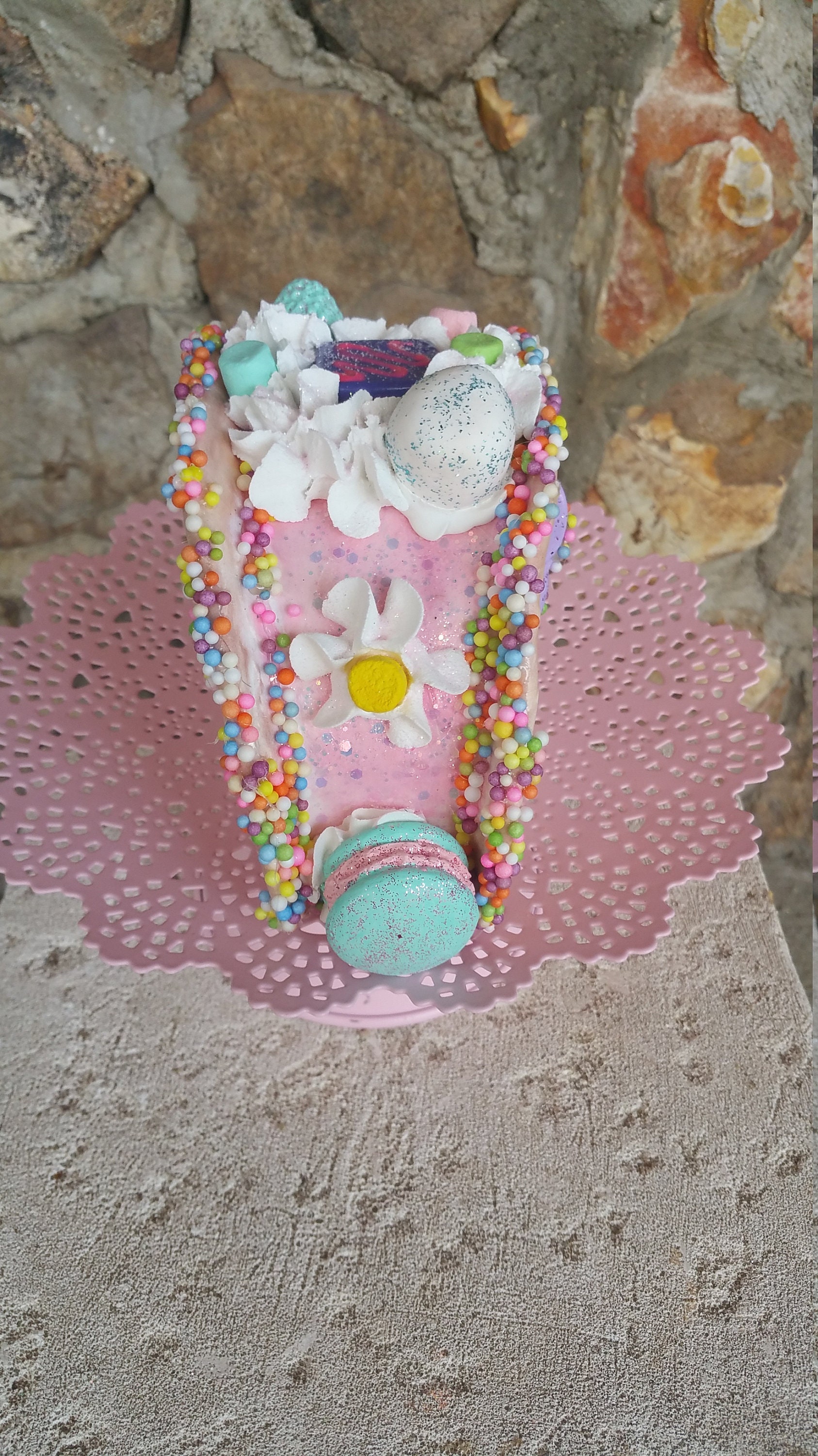 Large Fake Candyland Taco Fake Whimsical Taco Fake Taco Fake - Etsy