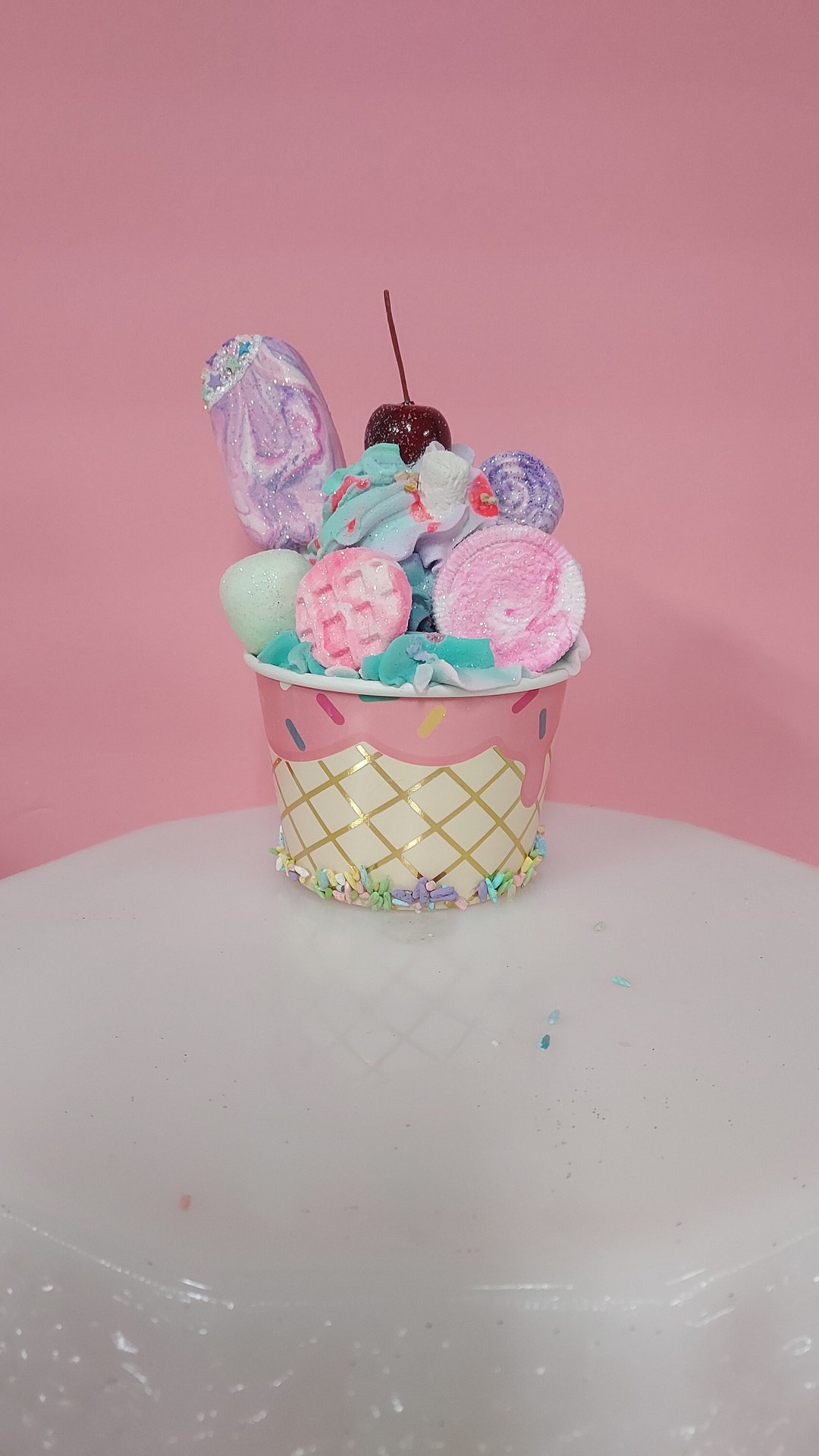 Fake Dessert Cup, Fake Dessert, Faux Dessert Cup, Faux Dessert, Fake ...