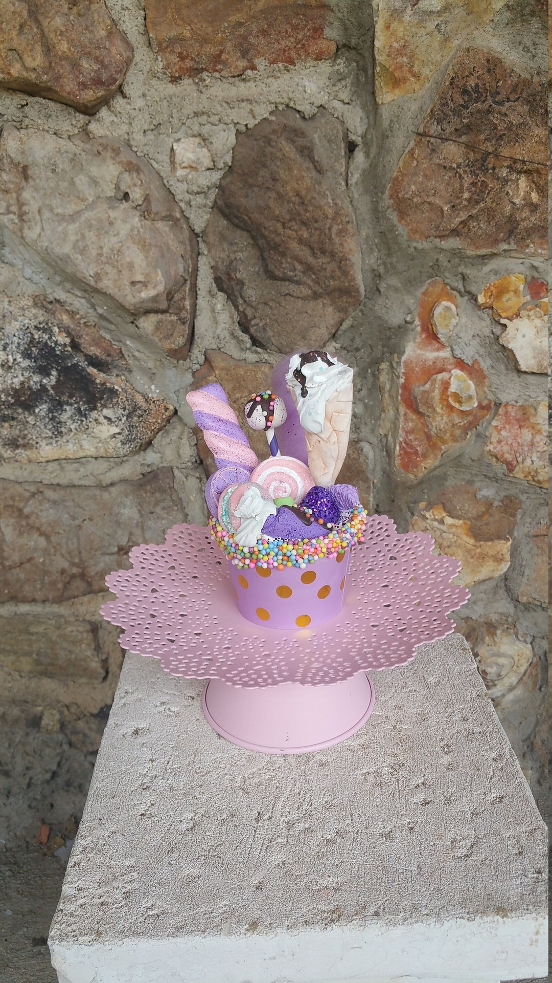 Fake Ice Cream Cup Fake Dessert Cup Fake Food Fake Desserts Fake Bakes ...