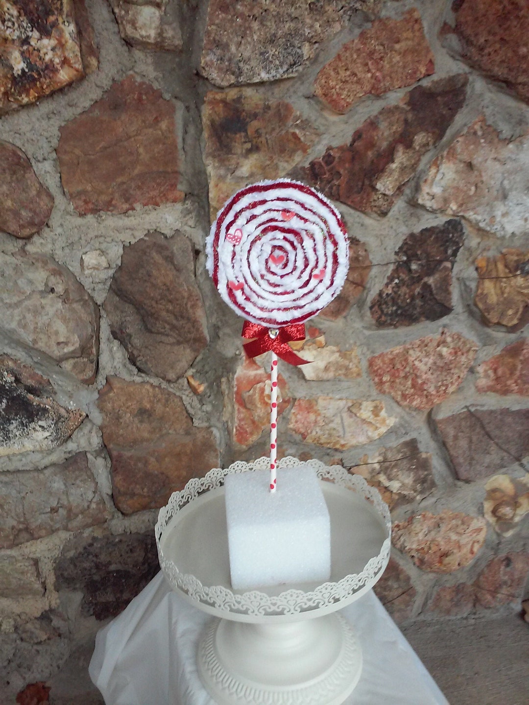 Fake Lollipops, Fabric Lollipops, Lollipop Decor, Lollipop Decoration ...