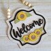Shiplap Sunflower Welcome Sign DIY Paint Kit - Etsy