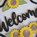 Shiplap Sunflower Welcome Sign DIY Paint Kit - Etsy