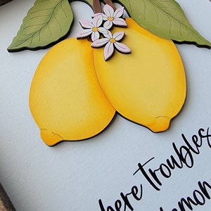 Lemon Drops Sign, Lemon Sign Decor, Kitchen Decor - Etsy