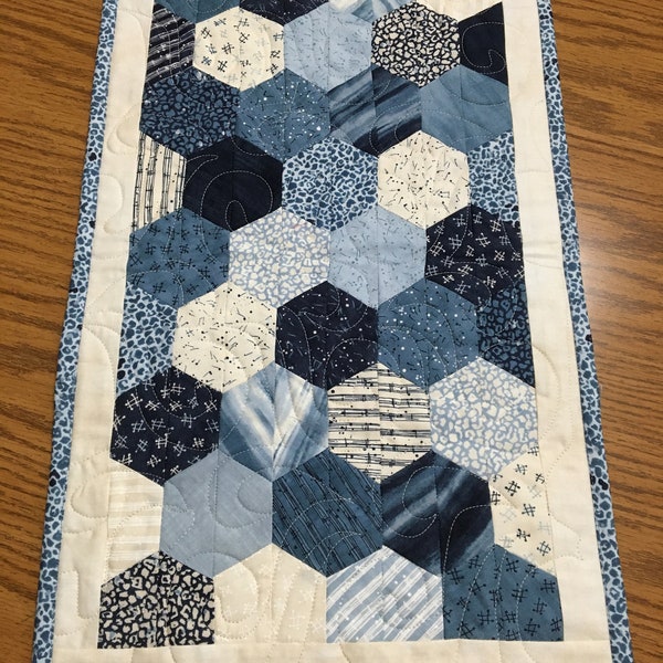Hexagon Table Runner - Etsy