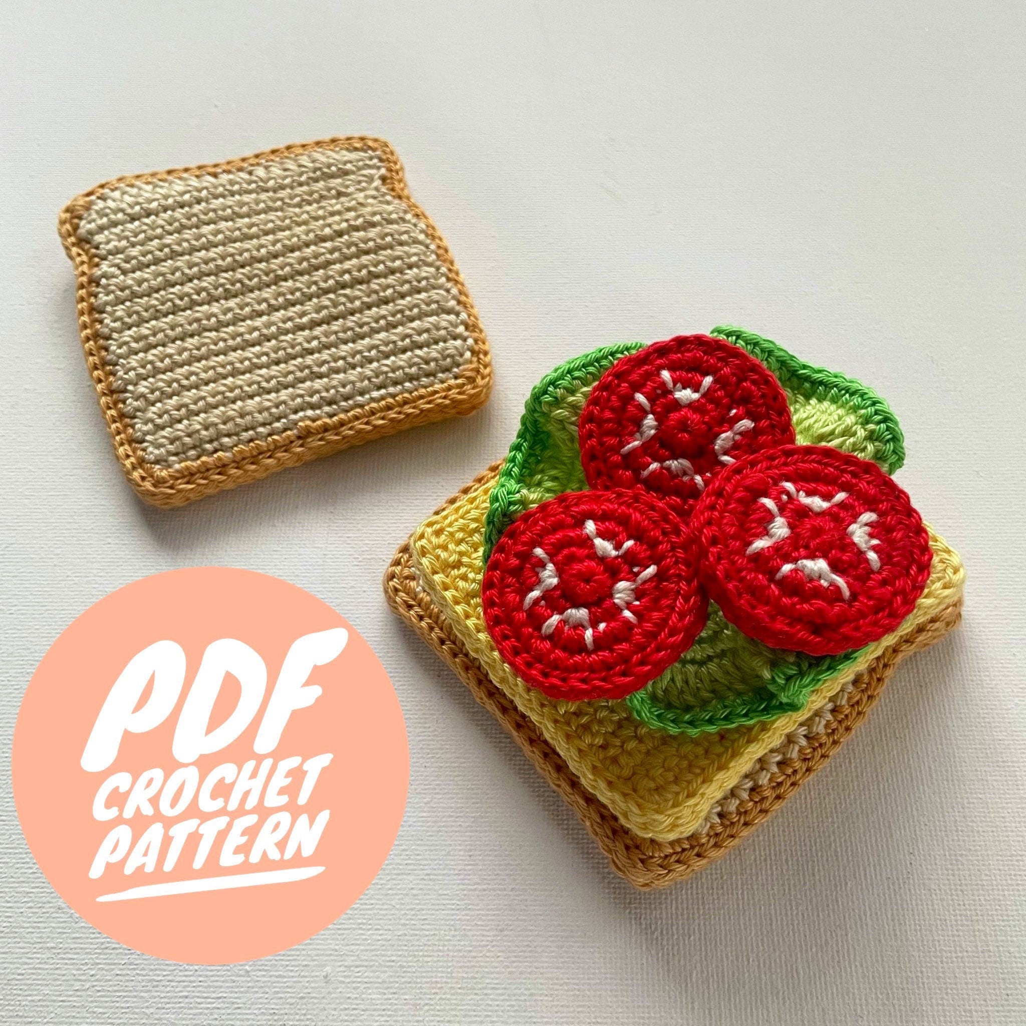 Crochet Sandwich PDF Pattern - Etsy