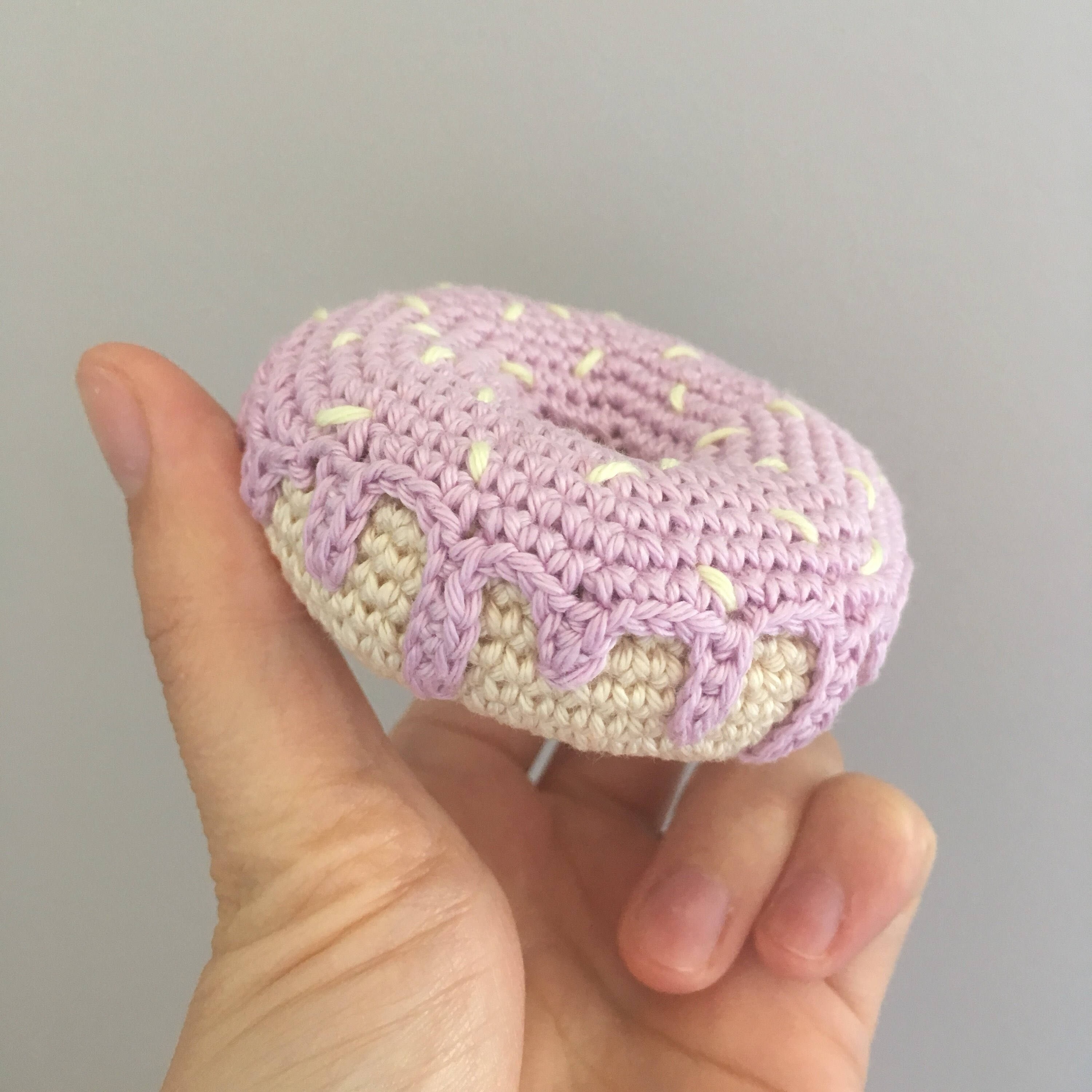 Crochet Donut Pattern / Amigurumi Donut Pattern / PDF Crochet - Etsy