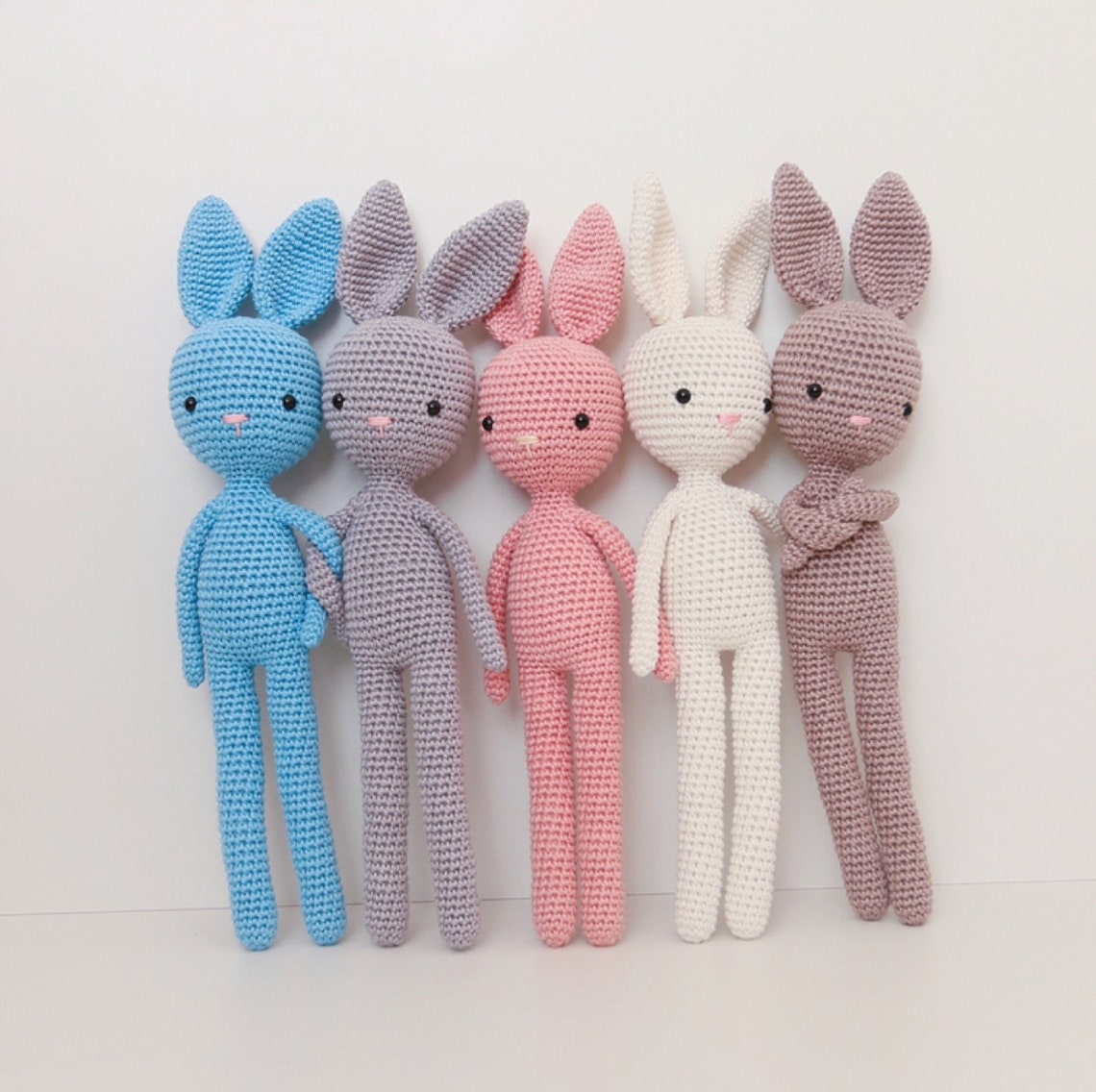 PDF Crochet Bunny Pattern - Etsy
