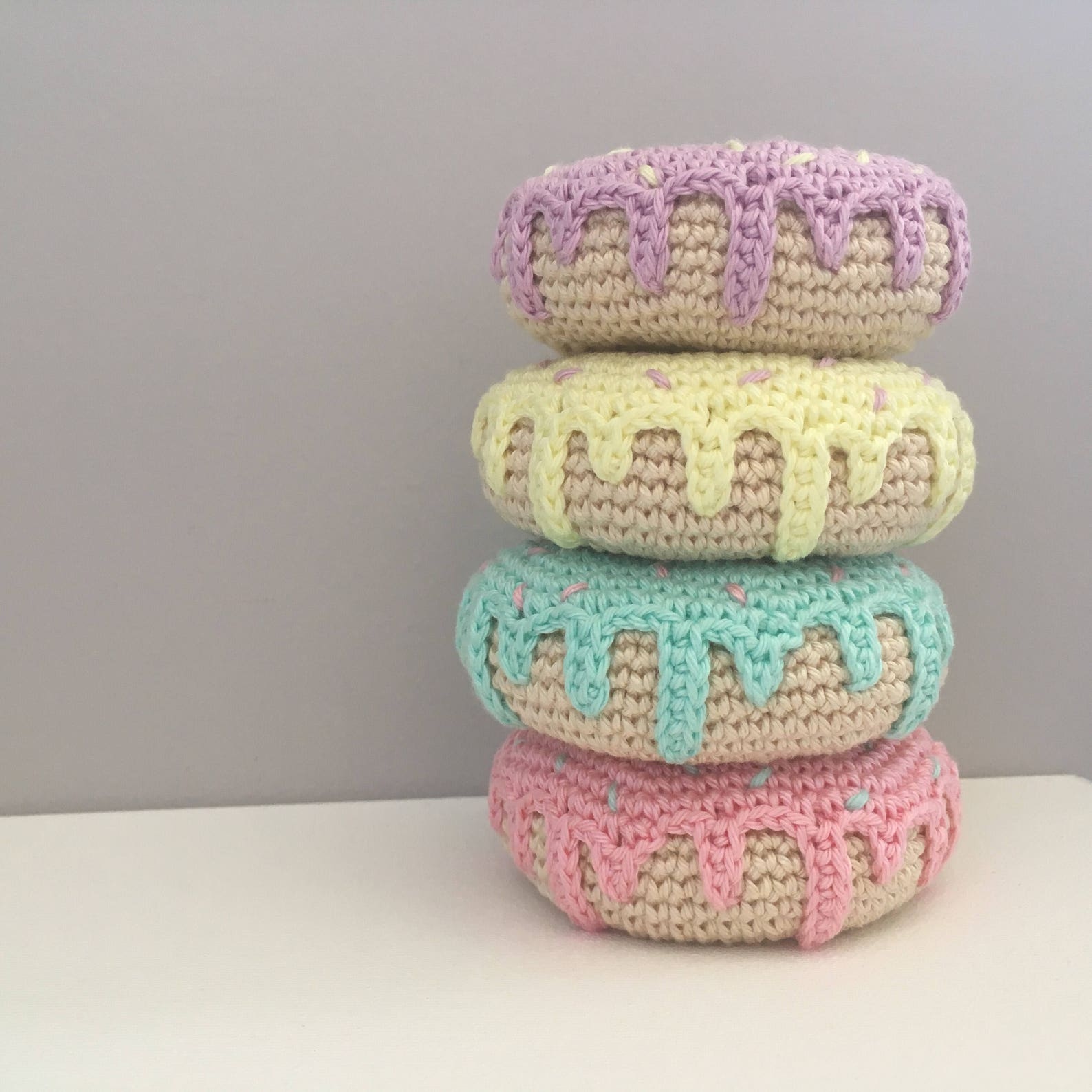 Crochet Donut Pattern / Amigurumi Donut Pattern / PDF Crochet - Etsy