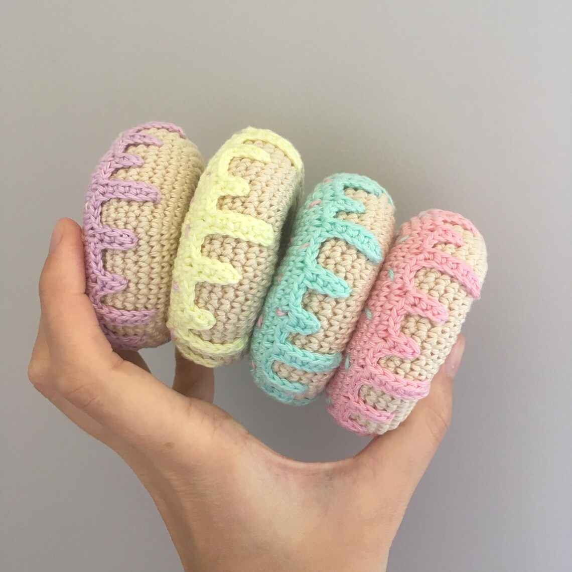 Crochet Donut Pattern / Amigurumi Donut Pattern / PDF Crochet - Etsy