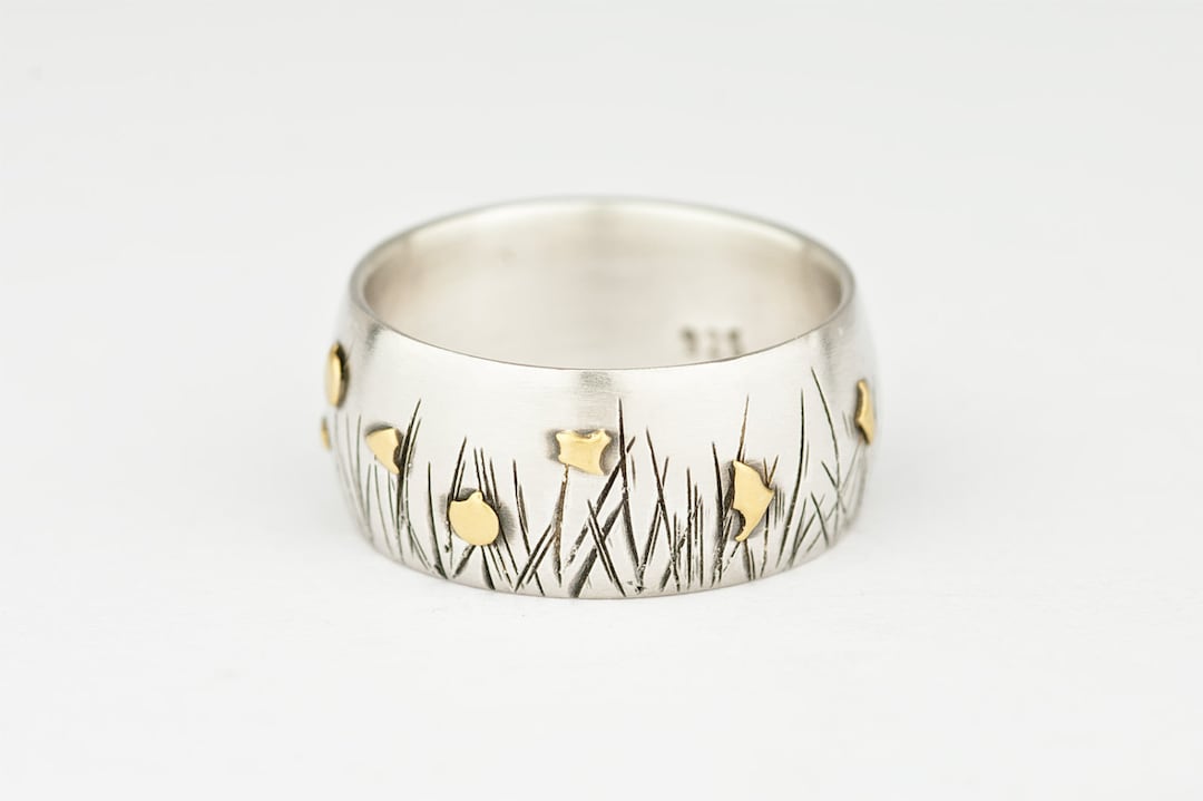 Wiesenring With Fine Gold - Etsy