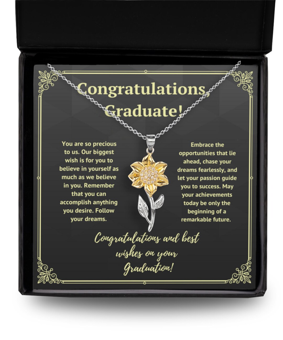 Graduation Necklace, Graduation Gift, Graduation Jewelry, Class of 2023 ...