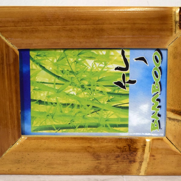 Bamboo Picture Frames - Etsy