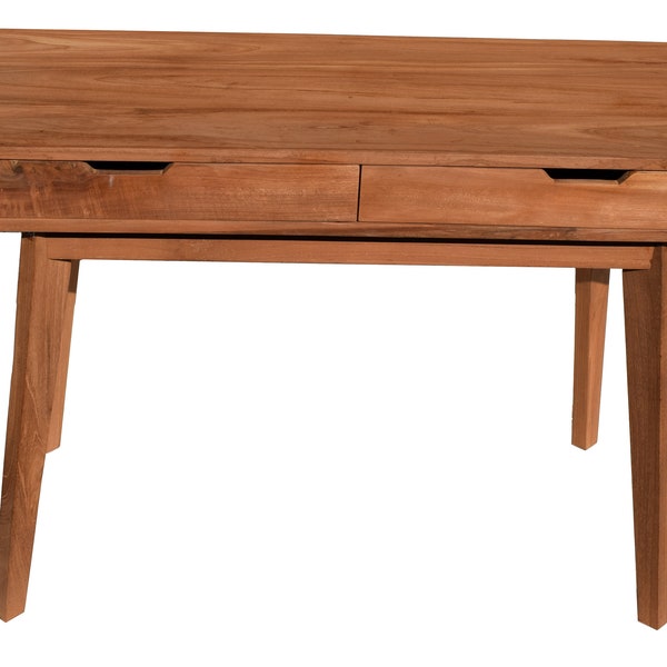 Teak Desk - Etsy