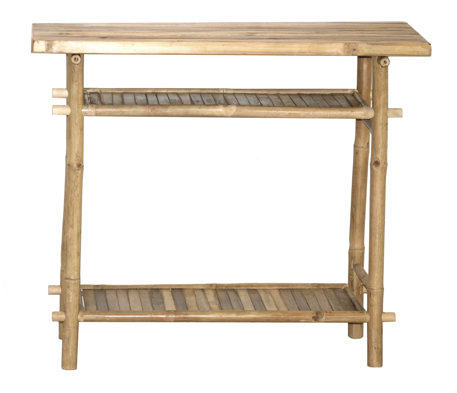 Bamboo Console Table - Etsy