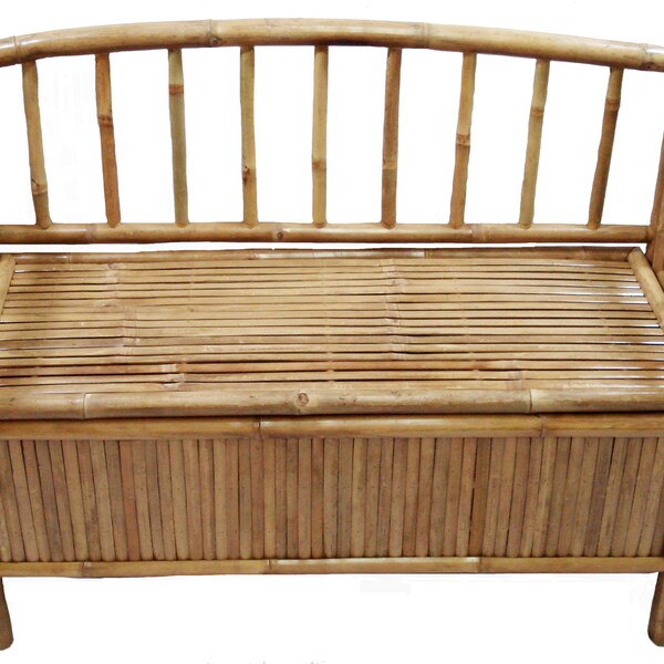 Antique Storage Bench - Etsy