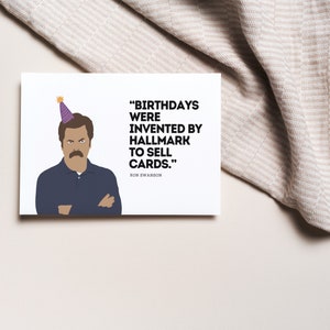 Funny Birthday Card | Birthdays Were Invented by Hallmark to Sell Cards ...