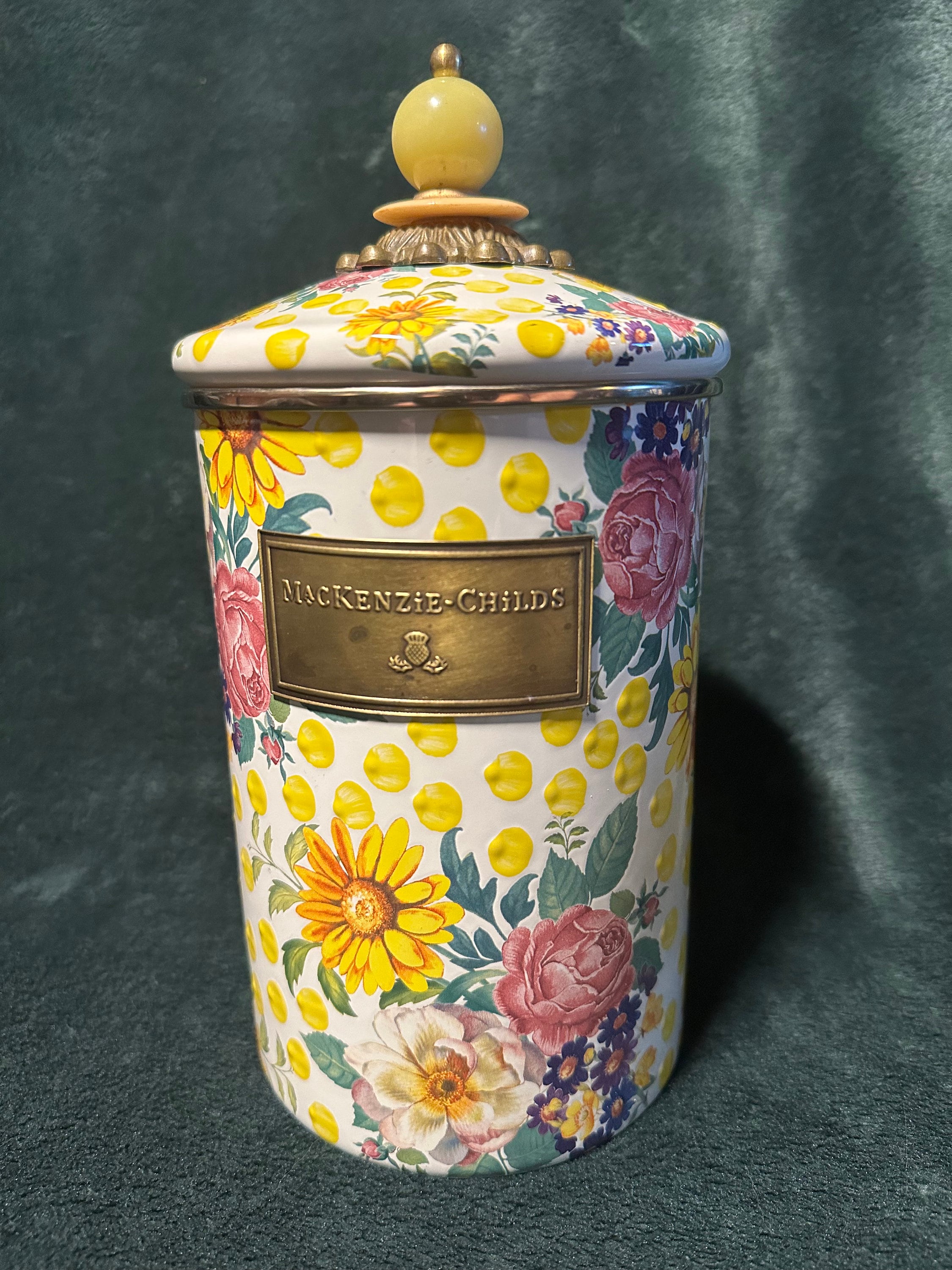 Mackenzie-child Buttercup Canisters, Set of 3 - Etsy
