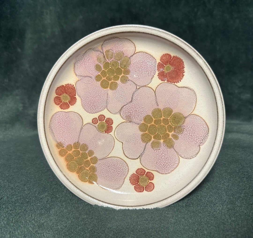 Denby-langley Gypsy Bread & Butter Plates, Set of 4 - Etsy