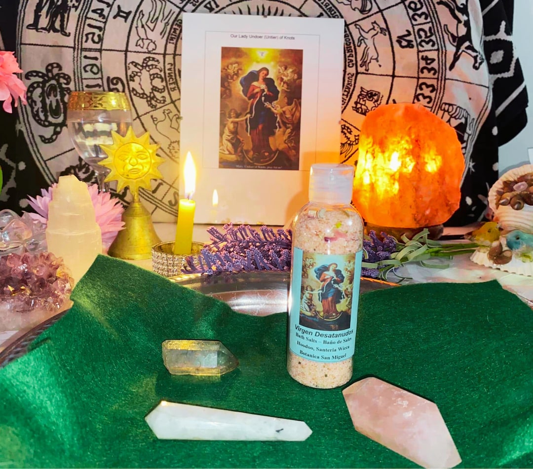 Our Lady of Undoer untied Knots Bath Salts Voodoo Santeria Wicca ...