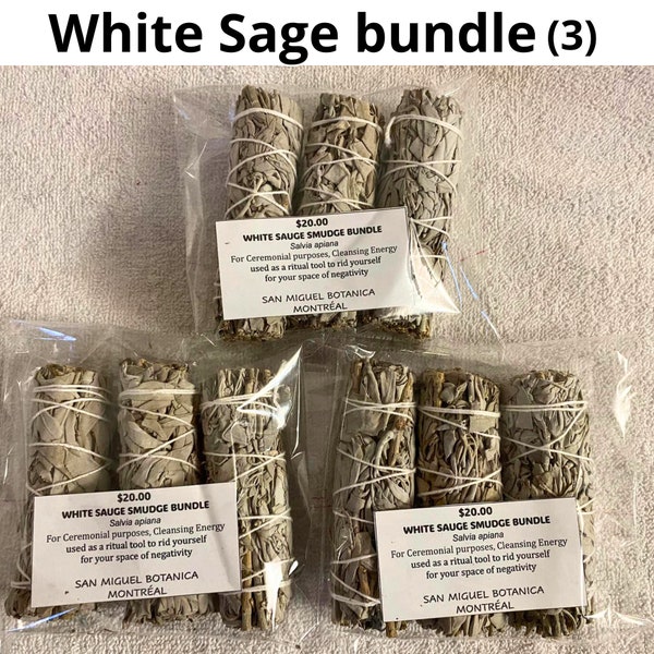White Sage Bundle - Etsy