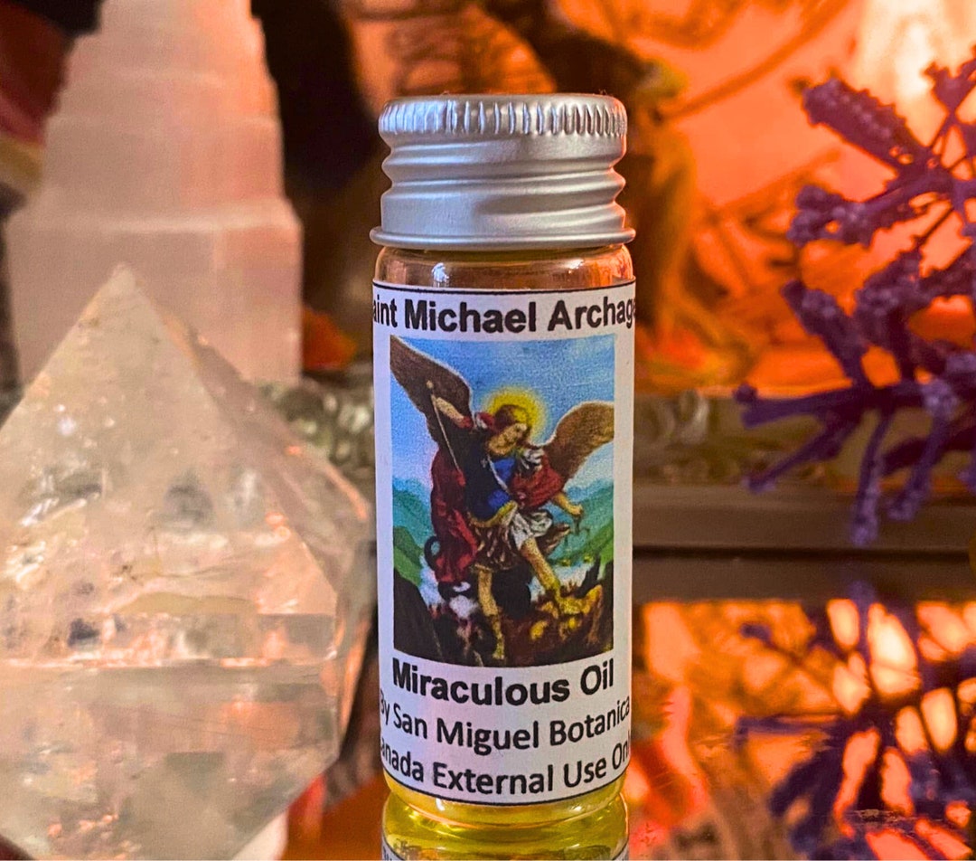 Saint-michael Spiritual Oil Altar Prayer Highest Protection - Etsy